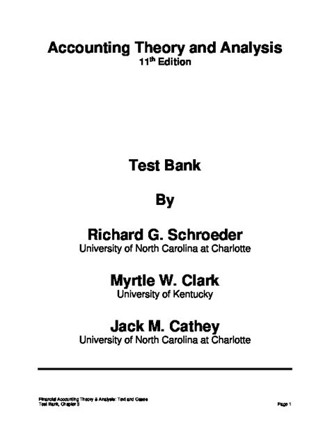 Ch03 Test Acct 512 Financial Accounting Theory And Issues Pdfcoffee Com