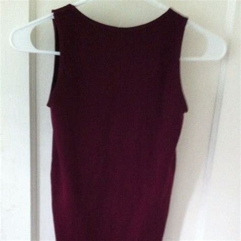 Tops Burgundy Maroon Tank Top American Brandy Inspired Poshmark