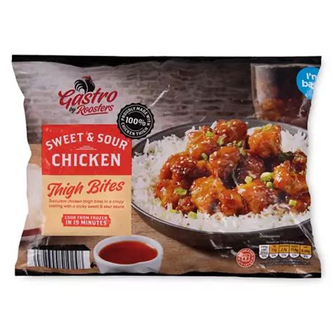 Sweet And Sour Chicken Thigh Bites Aldi Ie