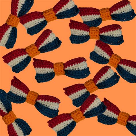 Koningsdag Haakpatroon Strikje In Minuten Klaar Een Mooi Gebaar