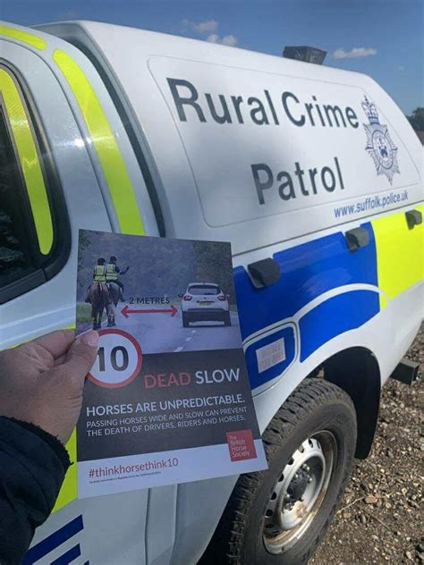 Operation Close Pass Horse Riders Support Road Safety Operation