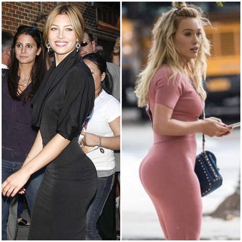 Ass In Dress Jessica Biel Vs Hilary Duff Rcelebbattles