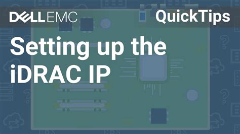 IDRAC Changing The IDRAC Network Settings QuickTips YouTube