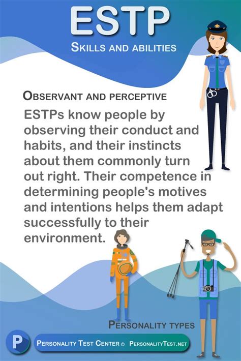 Estp Skills Observant And Perceptive Estp Mbti Personality