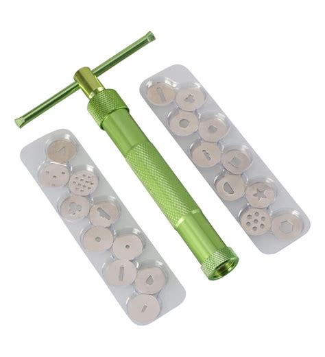 Mini Presas Ekstruderis Dekoravimo Masei • Kepimo Formos