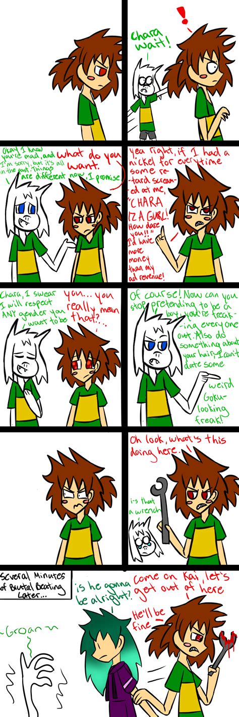 Here Is A Very Cute Chasriel Comic By Jolibe On Deviantart