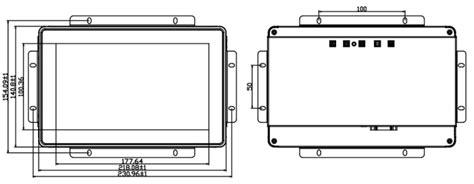 8 Open Frame Industrial Touch Monitor 2C Series Shenzhen GreenTouch Technology Co Ltd