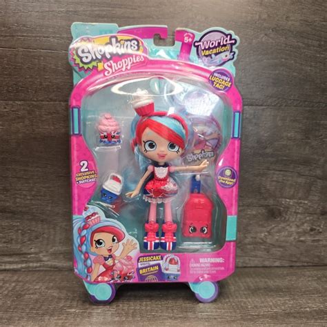 Shopkins Shoppies Jessicake Visits Britain 4999 Picclick Ca