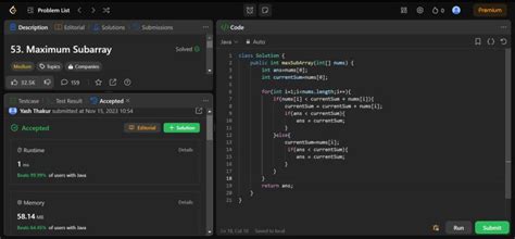 Yash Thakur On Linkedin Dsawithedslash Leetcode 100daychallenge Codingjourney Problemsolving