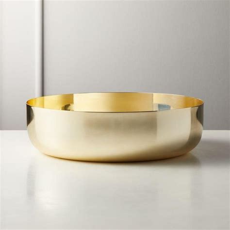 Oval Coral Structure Gold Bowl