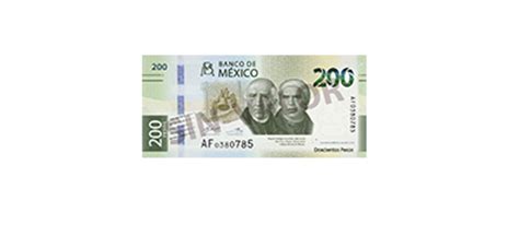 Nuevo Billete De 200 Pesos Banxico 1