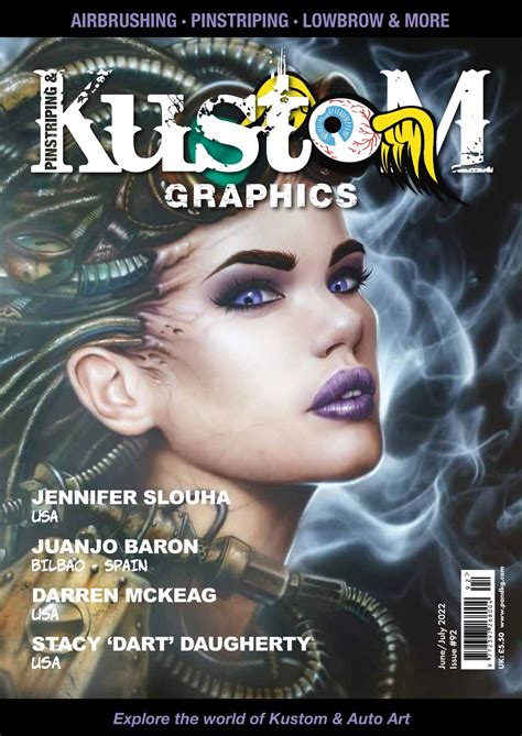 Pinstriping Kustom Graphics Magazine Issue