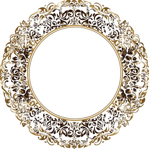 빈티지 골드 프레임 요소 세트 포도 수확 금 빈티지 테두리 Png 일러스트 및 이미지 에 대한 무료 다운로드 Pngtree