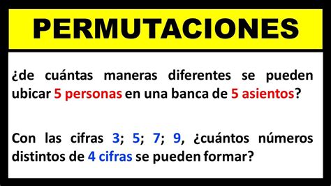 Permutaciones Ejercicios Resueltos Y Para Practicar Hoy