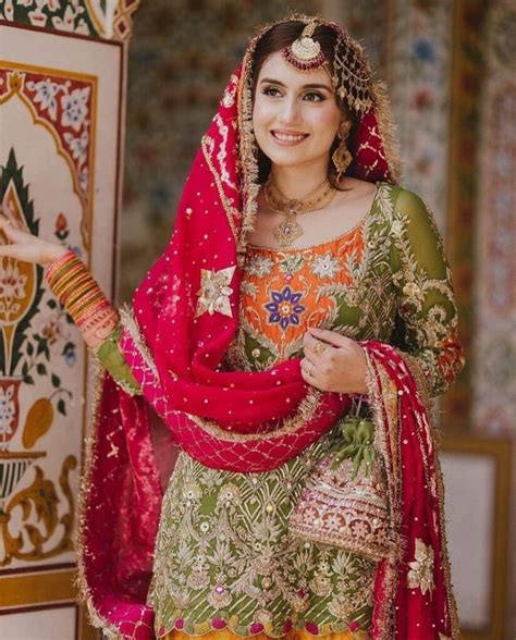 Mehndi And Mayo Bridal Dresses
