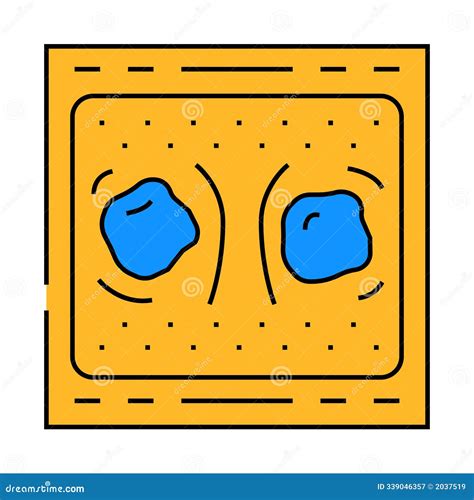 Stratego Board Game Icon Color Illustration Stock Illustration