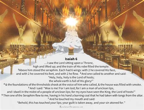 Isaiah 6 Connection To The Book Of Revelation