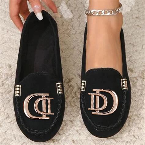 여성용 슬립온 포인티드 토 플랫 슈즈 여성용 로퍼 플러스 사이즈 44 45 46 얕은 싱글 로우 힐 임산부 플랫 2023 신상 핸드폰닷컴