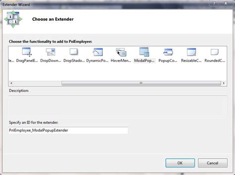 KishoR NaiK AJAX ModalPopUpExtender In GridView