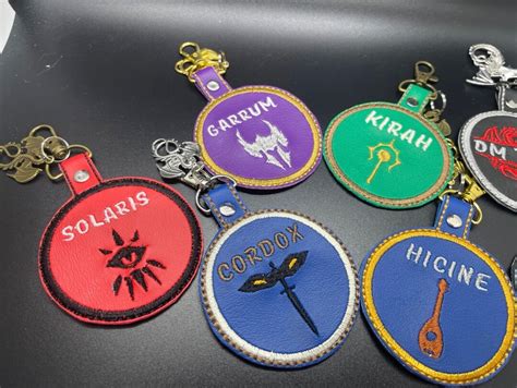 Dungeon And Dragons Class Keychains Etsy