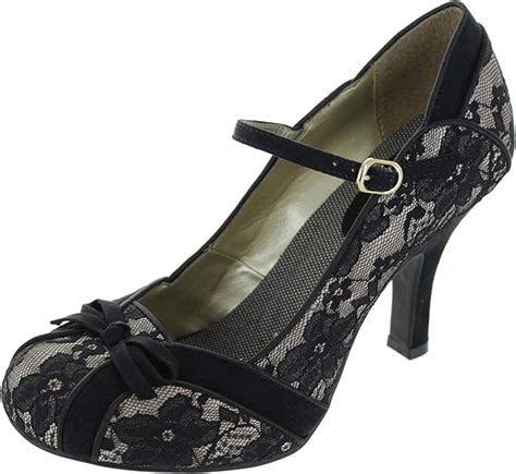 Ruby Shoo Cleo Shoes Black 8 Uk Uk Fashion