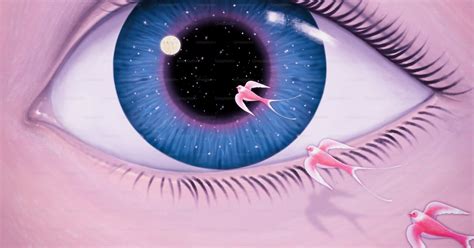 자유 개념 초현실적 인 작품 여자의 눈으로 달로 날아가는 빨간 새 초현실적 인 그림 상상의 밤 풍경 판타지 일러스트 사진 Unsplash의 초현실적인 이미지