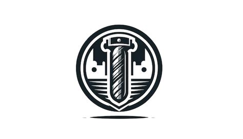 Premium Photo Upscale Mens Barbershop Logo Classic Razor Blade Design