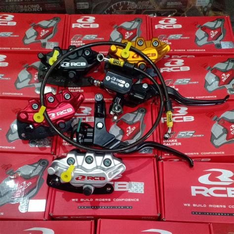 Jual Paketan Master RCB Handle Kiri Kaliper RCB Selang Rem TDR Vario