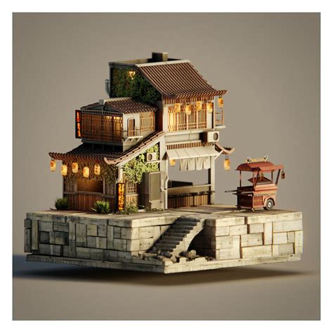 Small Diorama Finished Projects Blender Artists Community