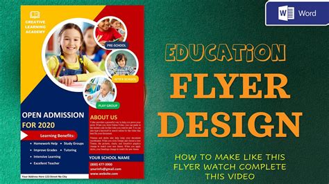 Microsoft Word Flyer Designs Microsoft Word Flyer Templates