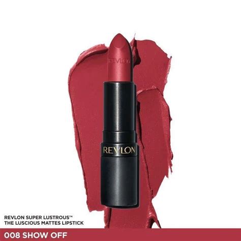 Revlon Super Lustrous Matte Show Off 008 G Shopee Malaysia