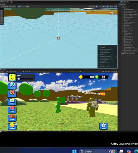 Obby Lava Challenge Sell Unity Code