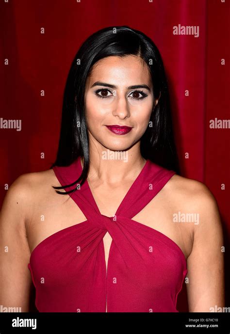 British Soap Awards 2015 Manchester Sair Khan Attending The British