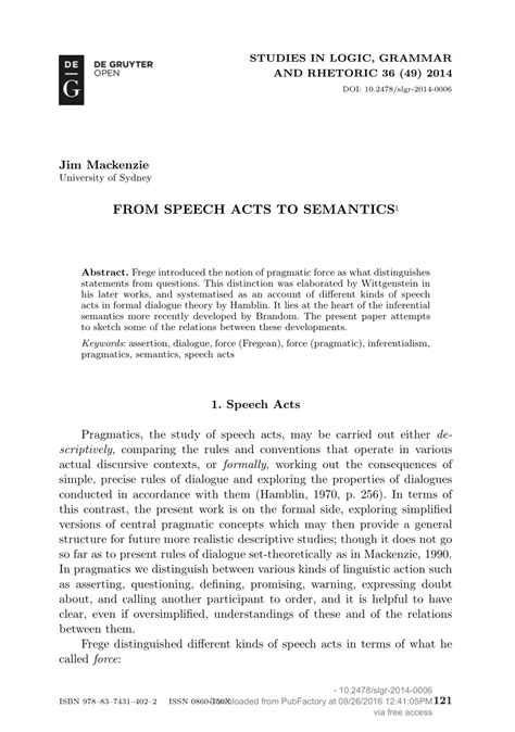 pdf from speech acts to semantics