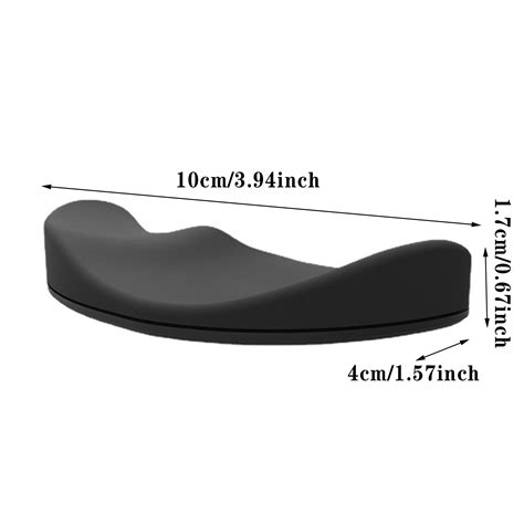 Ergonomic Pad With Silicone Gel Wrist Rest For Hand Syndrome Desk Stuff