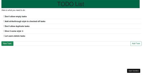Honors It React Application Codesandbox