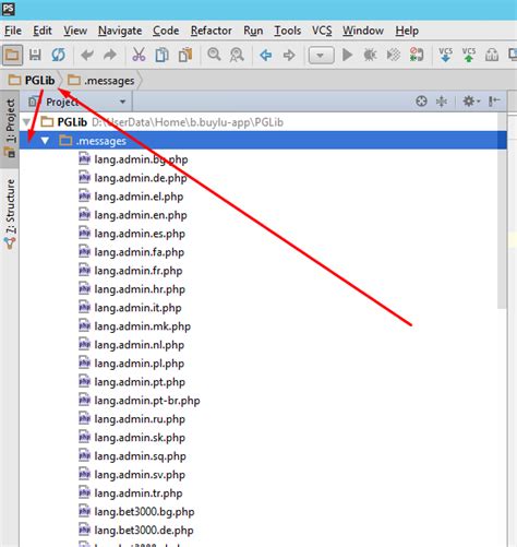Phpstorm Dirs Are Not Showing On Tree Stack Overflow