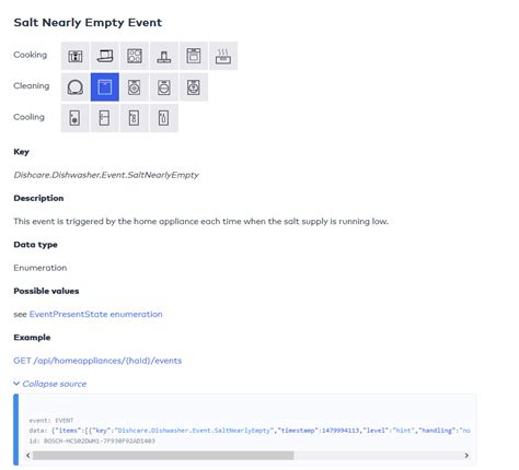 Datenpunkte unter events fehlen beim BOSCH Geschirrspüler Issue iobroker community