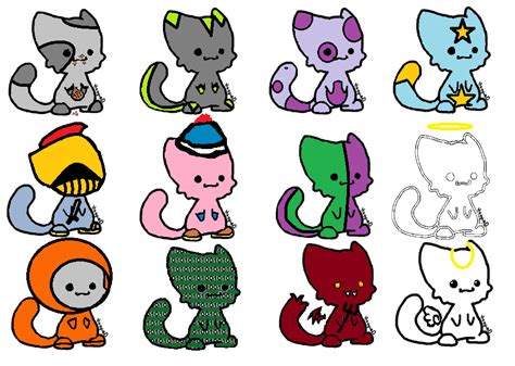 Cute Kitten Art 1 By Lalalandpossy On Deviantart