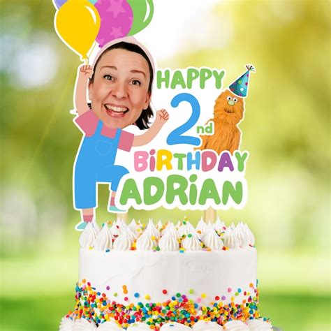 Ms Rachel Cake Topper Svg Etsy