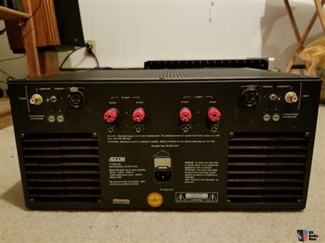 Adcom Gfa 5800 Stereo Amplifier Photo 2202526 Aussie Audio Mart