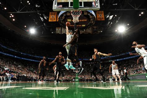 Jayson Tatums Iconic Poster Dunk On Lebron Was Fueled By An Autograph