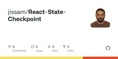 Github Jissamreact State Checkpoint