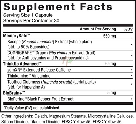 Force Factor Forebrain 30 капсул Купить ноотропную формулу в Москве