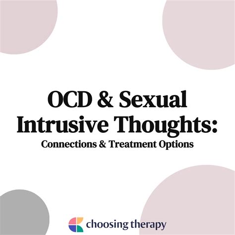 Are Sexual Intrusive Thoughts A Symptom Of OCD