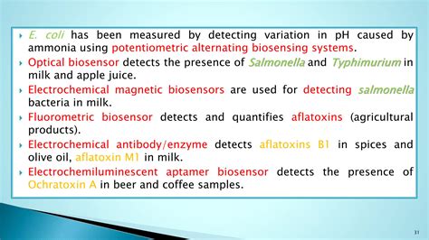 Biosensorscomponentstypes Applications And Gmo Biosensors Pptx