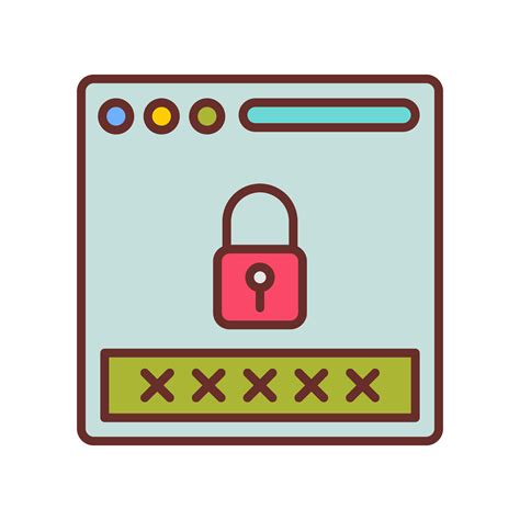 Password In Vector Illustration 36124705 Vector Art At Vecteezy