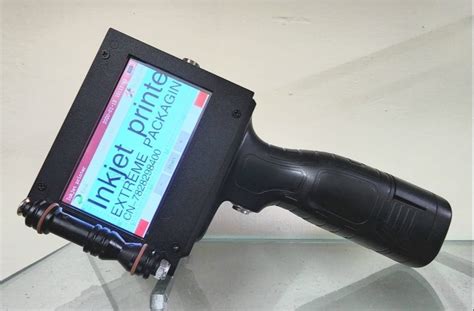 Extreme Black Handheld Inkjet Printer Coding Machine Paper Size A At Piece In Indore