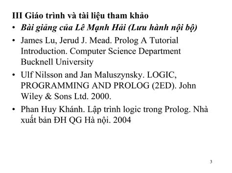 Laptrinhlogic1 Prologppt