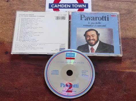 LUCIANO PAVAROTTI Le Piu Belle Romanze E Canzoni Decca Cd Ottimo EUR PicClick IT